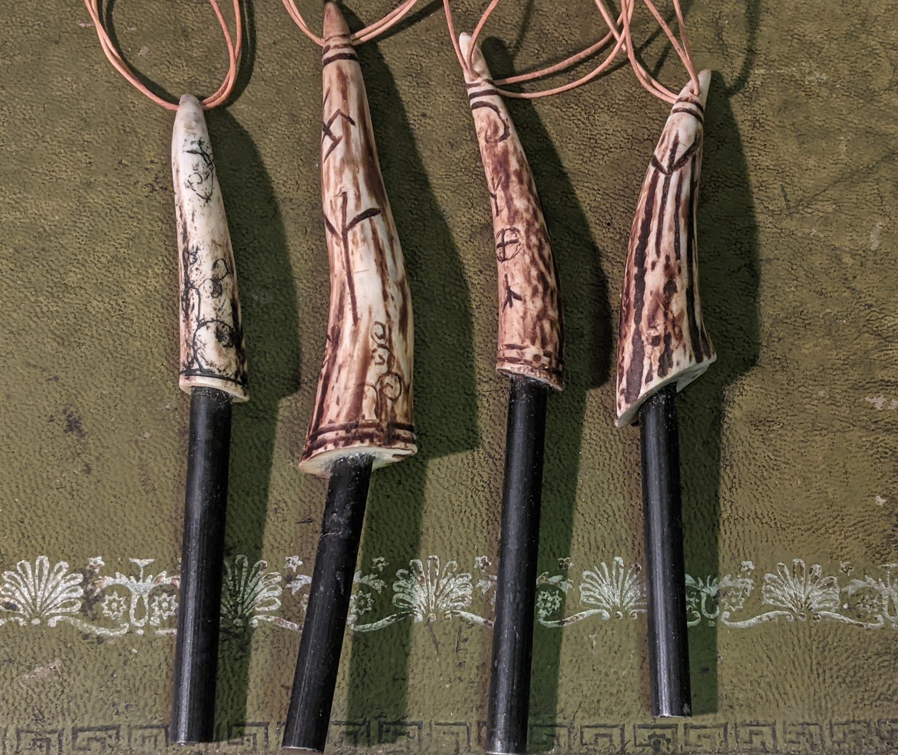 Carved Deer Antler Ferrocerium Rod - Etsy