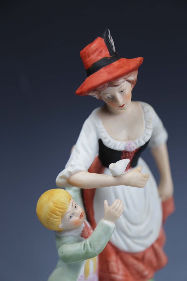 Vintage Hand Painted Fine Porcelain Pastoral Figurine - Etsy