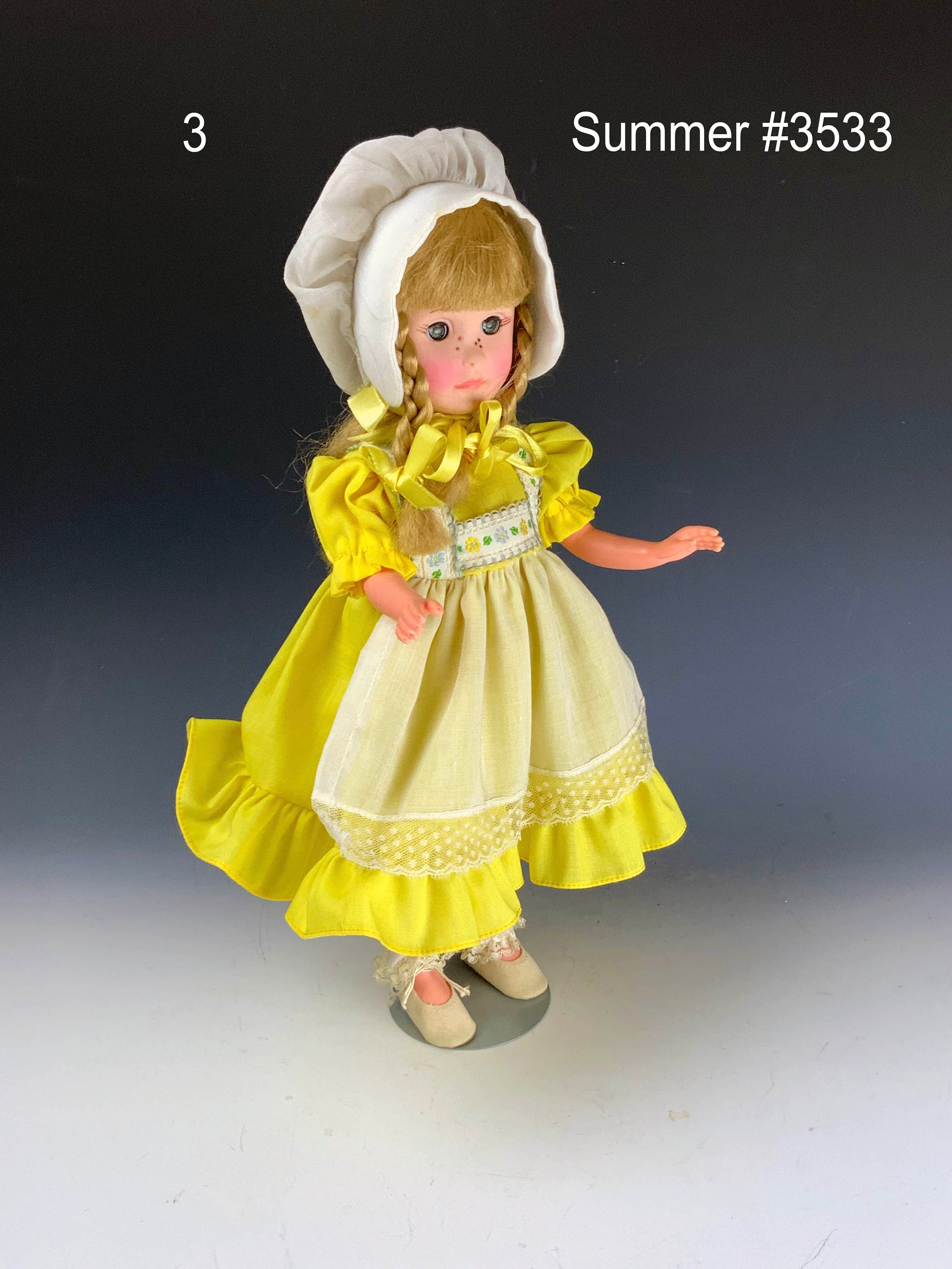Vintage EFFANBEE DOLL 3 Season Spring, Winter, Summer in Original Box ...