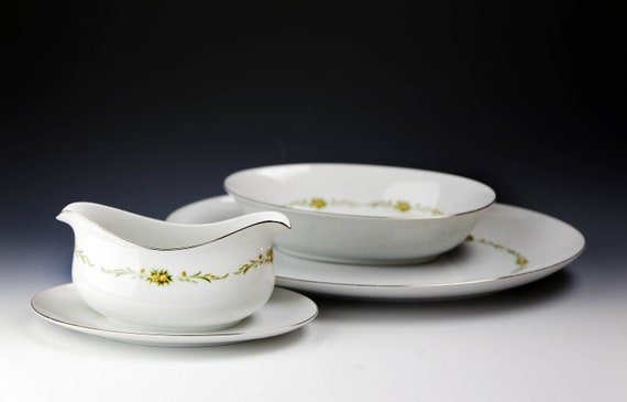 Vintage Sango China japan Set of 3 for Thanksgiving Gravy | Etsy