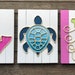 Handmade Turtle With Rope© Beach Pallet Art Coastal Decor Rope Art ...