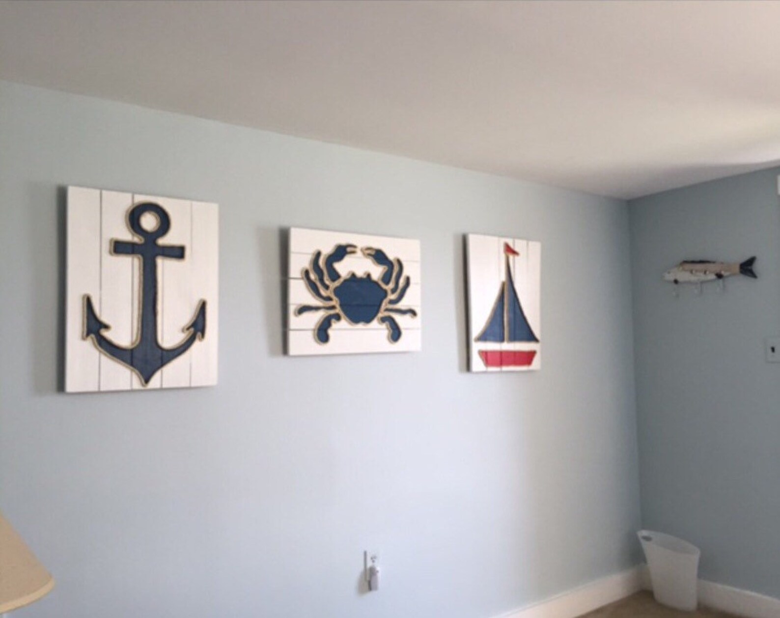 Handmade Sailboat With Rope Beach Pallet Art Nautical Art - Etsy Australia