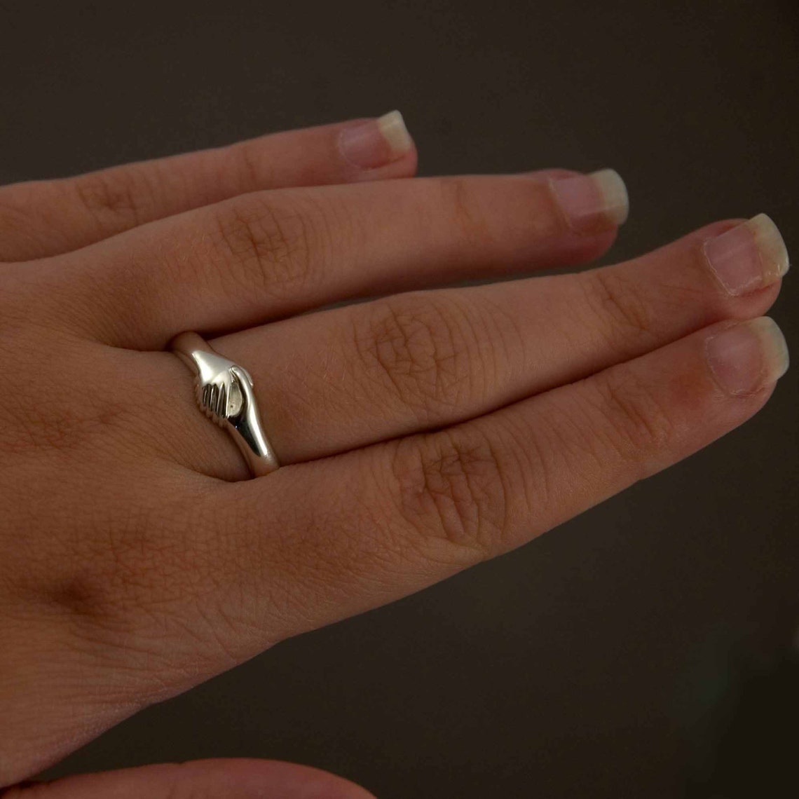 Fede Ring a Stylised Version of a Traditional Symbol of | Etsy