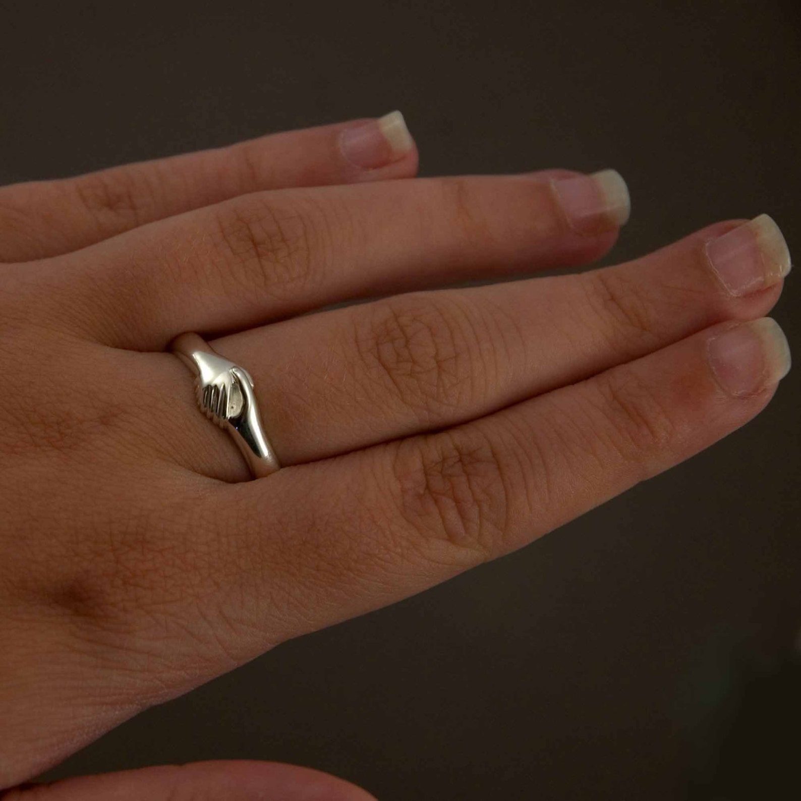 Fede Ring a Stylised Version of a Traditional Symbol of | Etsy