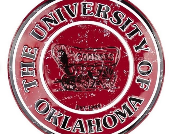 Oklahoma Sign, Oklahoma Sooners Sign, University of Oklahoma Sign ...