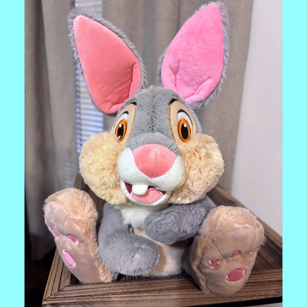Thumper Plush, Authentic Thumper, Rabbit Plush, Bunny Plush, 9 Inch ...