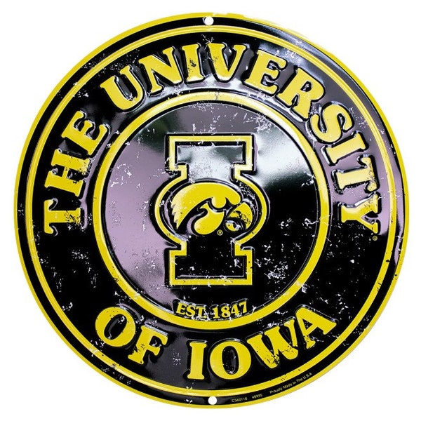 Iowa Hawkeye Sign - Etsy