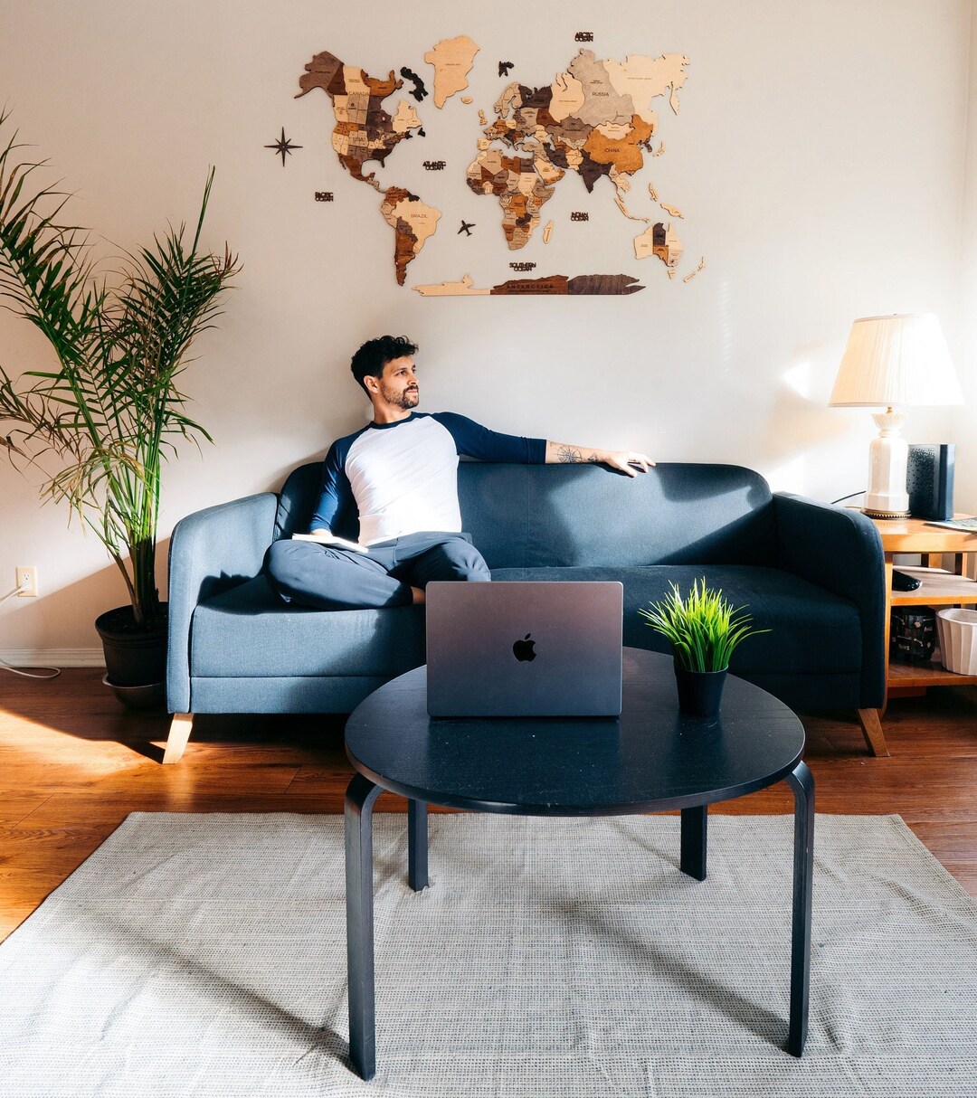 Home Decor Wall Decor, World Map Wall Art, Places You've Been Collect ...