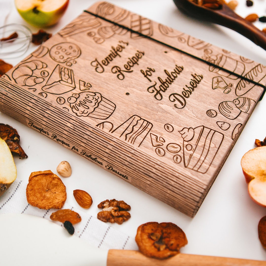 Gift for Mother's Day, Personalized Recipe Book, Gifts for Mom ...