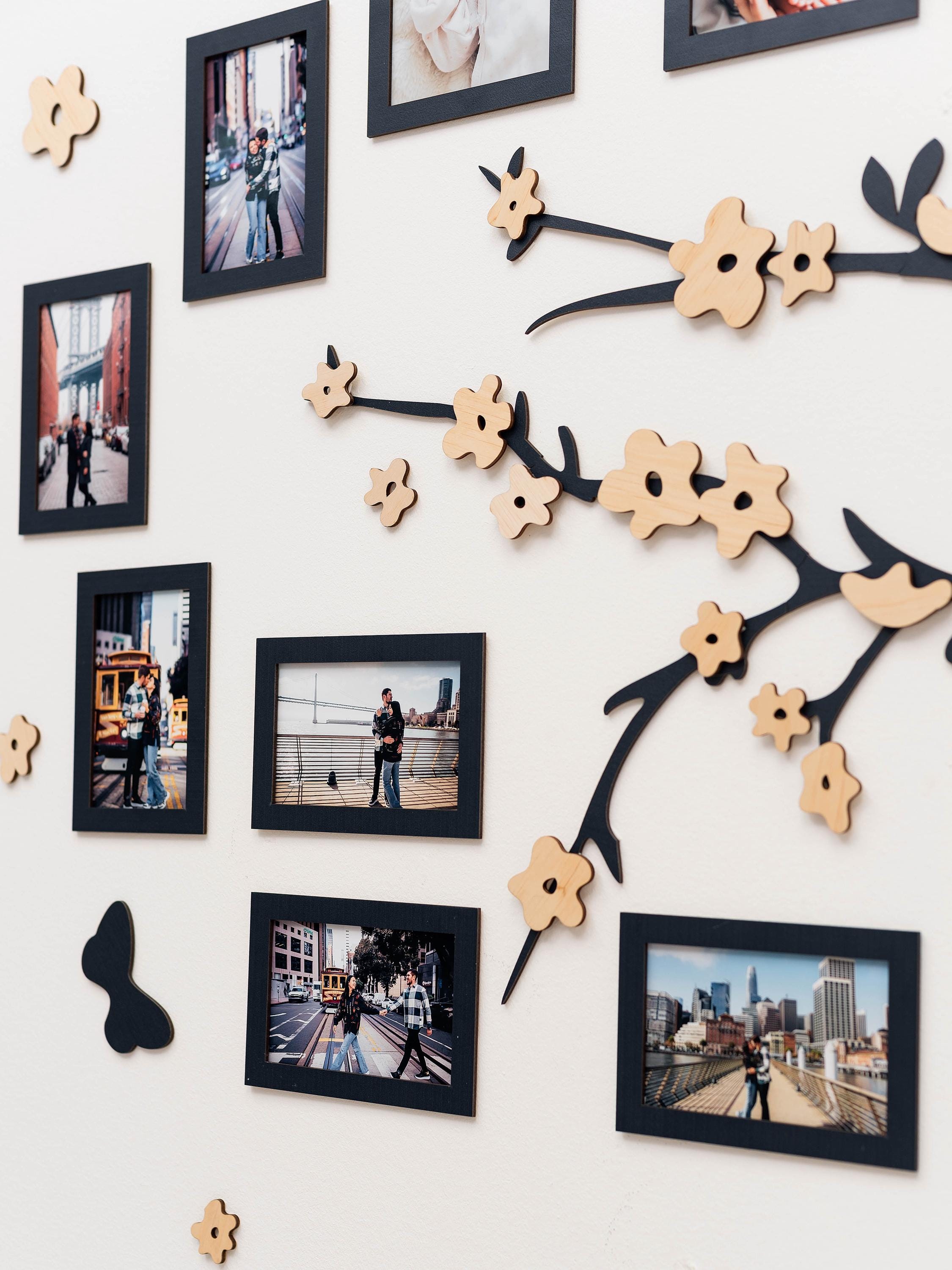 Family Tree Branch With Photo Frames, Wall Decorations for Living Room ...