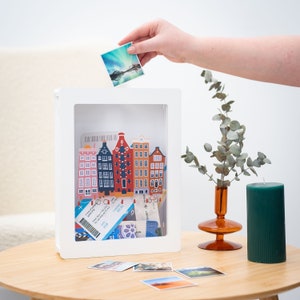 Travel Memory Box, Couple Keepsake Box, Wedding Anniversary Gift ...