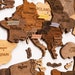 Sticker Flags for Wooden World Map - Etsy