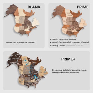 Handmade World Map, Holz Weltkarte, Home Decor Travel Inspiration ...