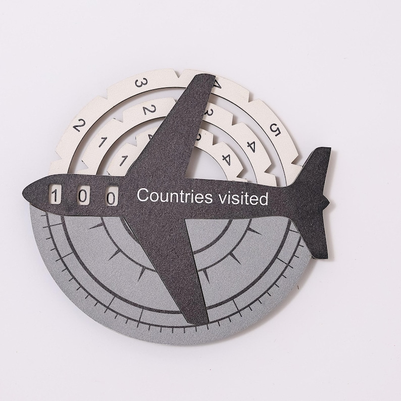 Travel Tracker Gift - Add-on for World Map - Etsy