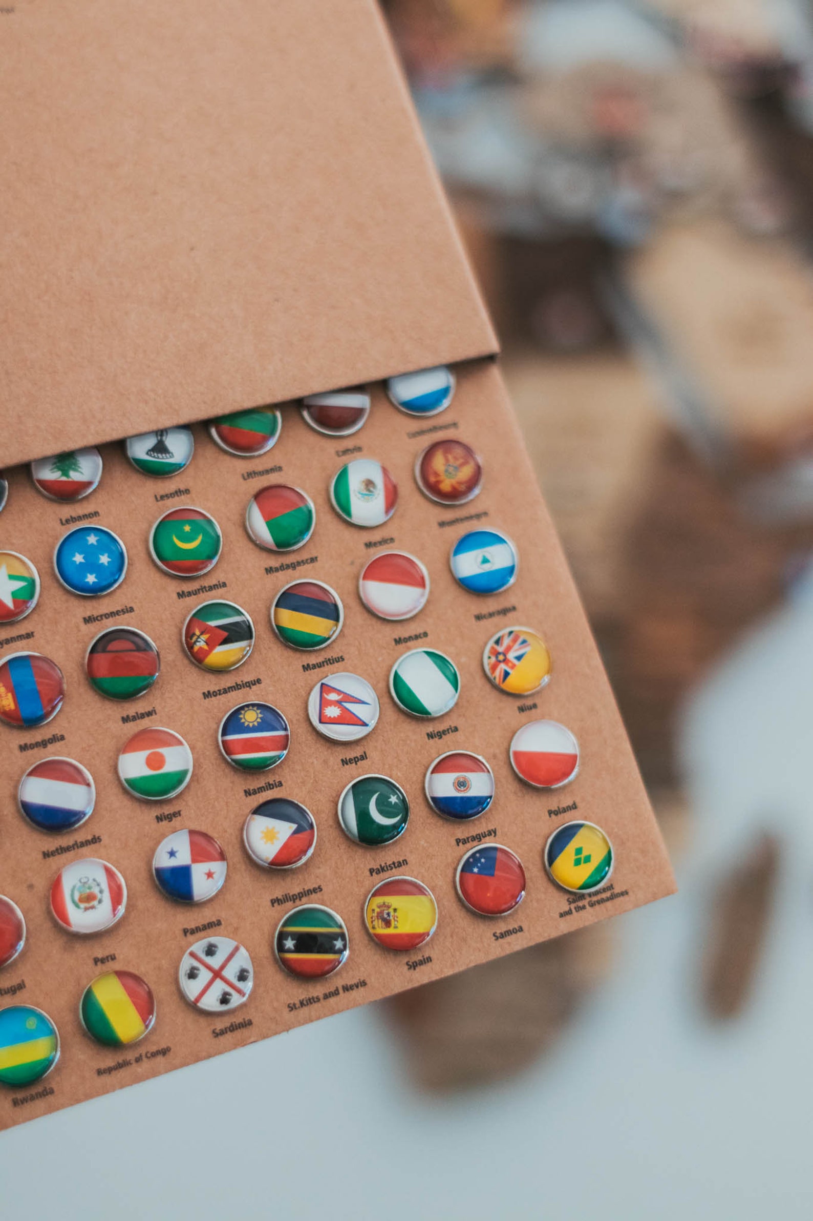 Flags Push Pins for Wood World Map by Enjoy the Wood - Etsy