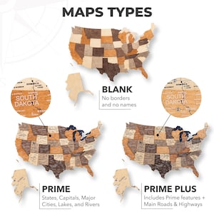 US Travel Map Push Pin, Adventure Memory Board, Large Wood Decor Wall ...