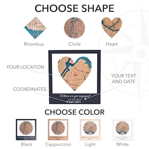 Custom Location Map Heart Design, Your City Map, Home Decor, Hometown ...