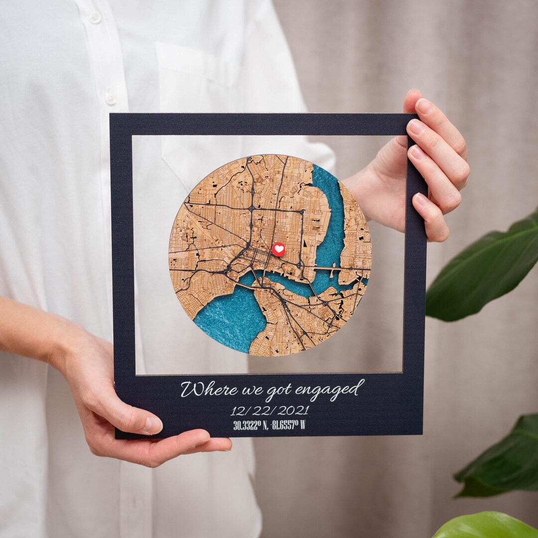 Map Anniversary, Love Map, City Coordinates Wall Art, Coordinates First ...