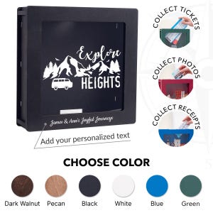 Travel Adventure Archive Box, Travel Memory Box, Ticket Saver Box ...