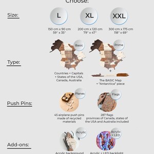 3D World Map LED Light up World Map Large Wall Decor Wood - Etsy