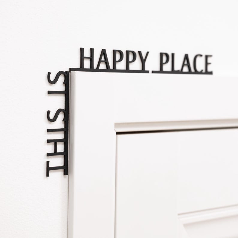 Door Corner Sign, Home Interior Decor Idea, Door Frame Decor ...
