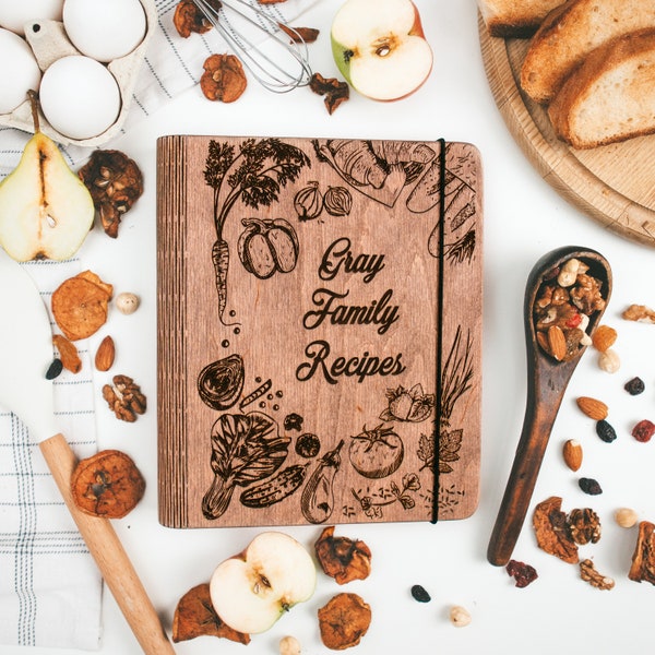 Handmade Recipe Book - Etsy