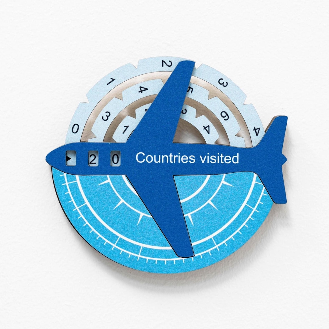 Travel Tracker for World Map – Countries Visited Accessory Decor - Etsy