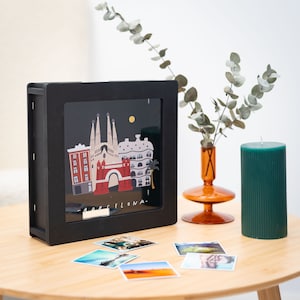 Travel Memory Box, Couple Keepsake Box, Wedding Anniversary Gift ...