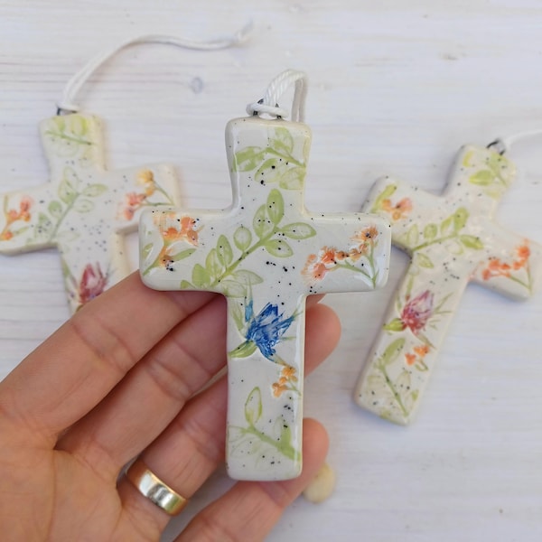 Ceramic Cross - Etsy