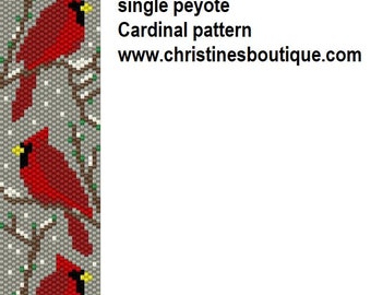 Bird Peyote Pattern | Etsy