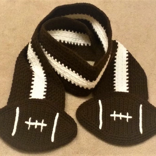 Football Scarf - Etsy