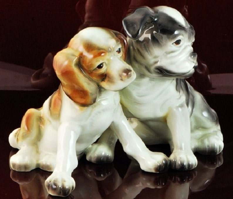 Goldscheider Porcelain Dogs Beagel Boxer Terrier Breed Stamped - Etsy ...