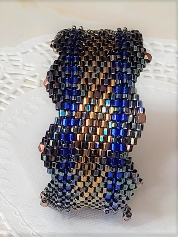 Handcrafted Bracelet Zig Zag Bracelet Bangle Bracelet Glass - Etsy