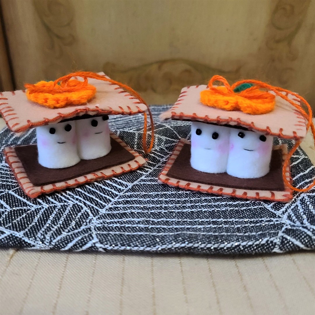 Handcrafted Felt Ornament Felt Smores Ornament Smore - Etsy