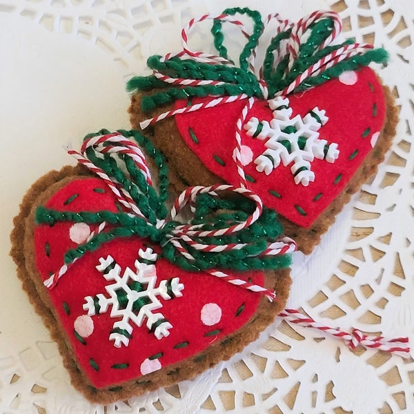 Gingerbread Heart - Etsy