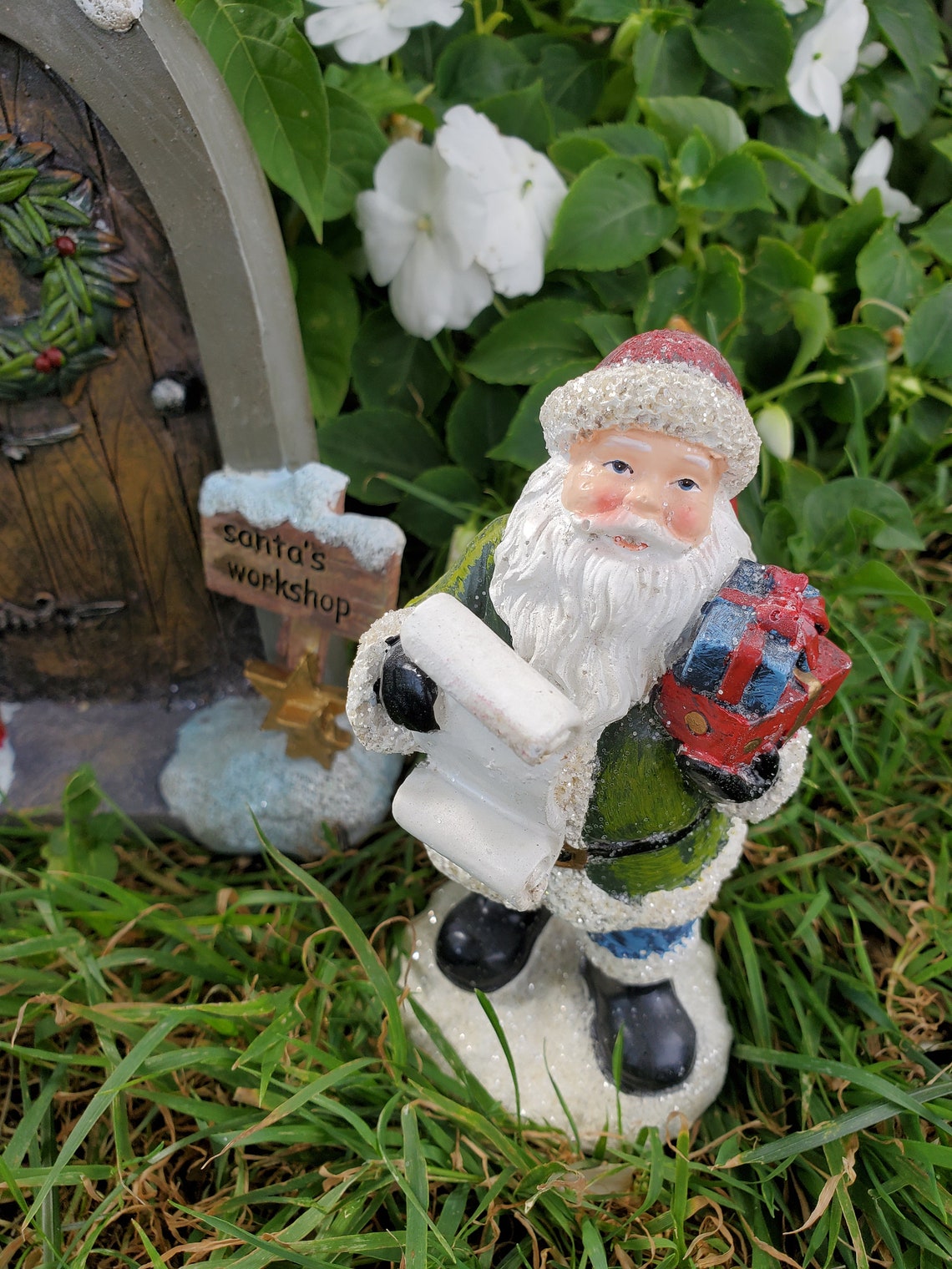 Mini Santa With Gifts Miniature Santa Mini Santa Claus Mini - Etsy