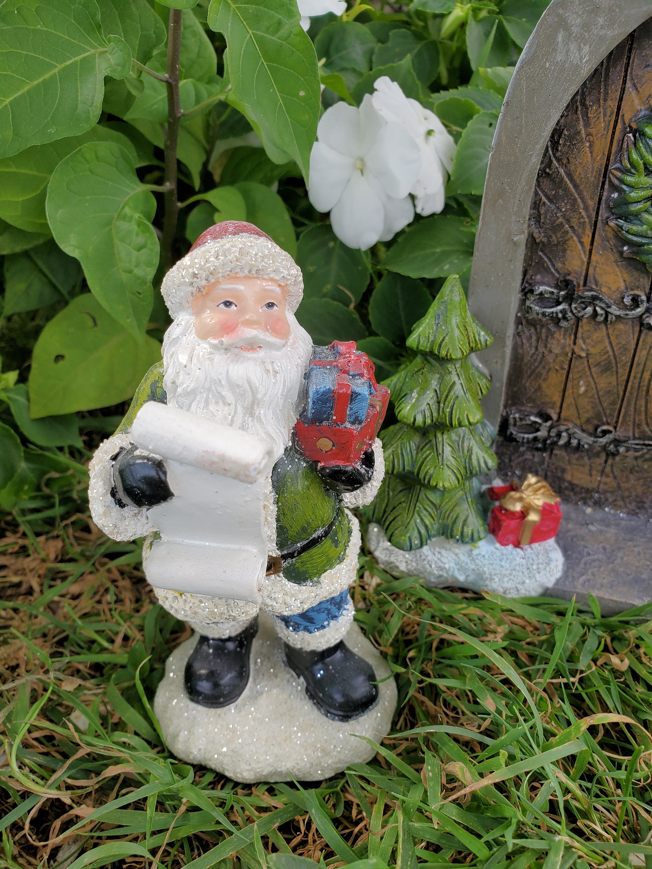 Mini Santa With Gifts Miniature Santa Mini Santa Claus Mini - Etsy.de