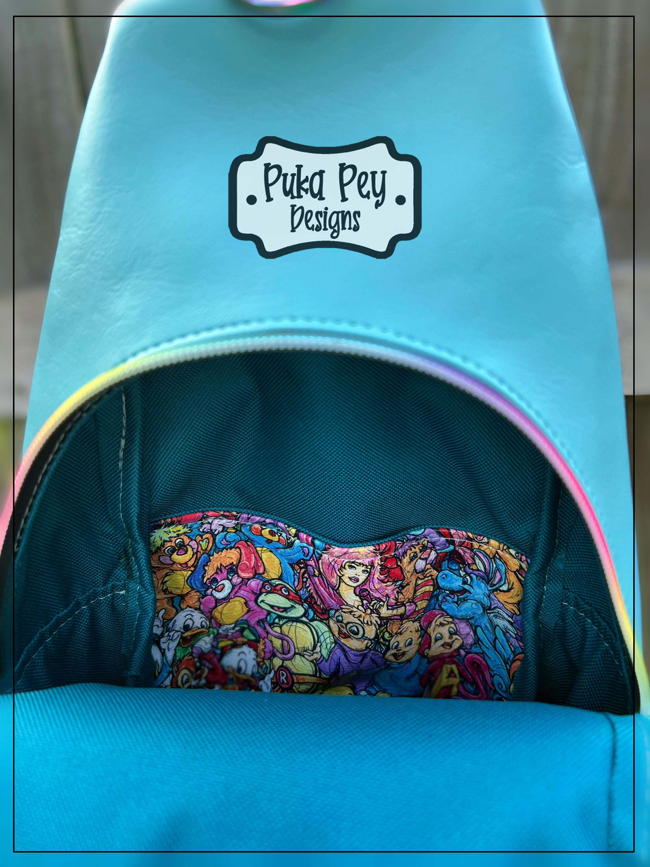 Crossbody Sling 80's Cartoons Sling Bag Unisex Park - Etsy