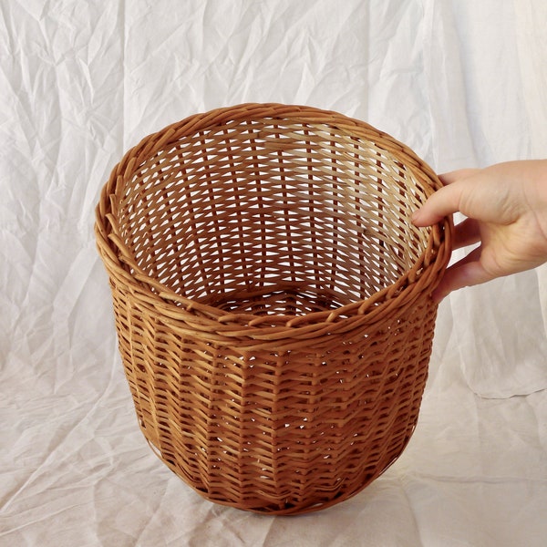 Wicker Planter - Etsy