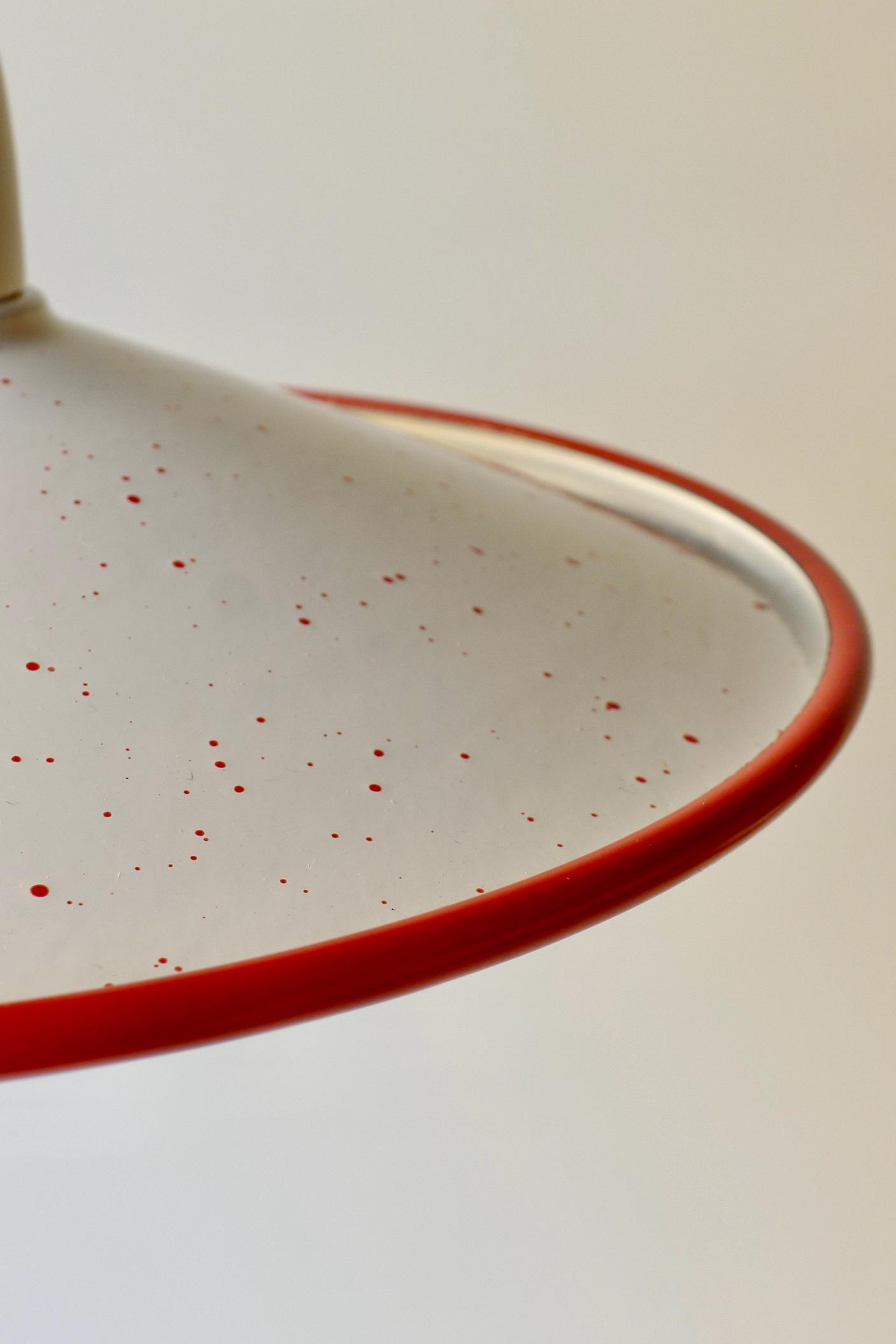 PRATO Enamel Speckled Lampshade, Made to Order in 27 Colors, Ceiling ...