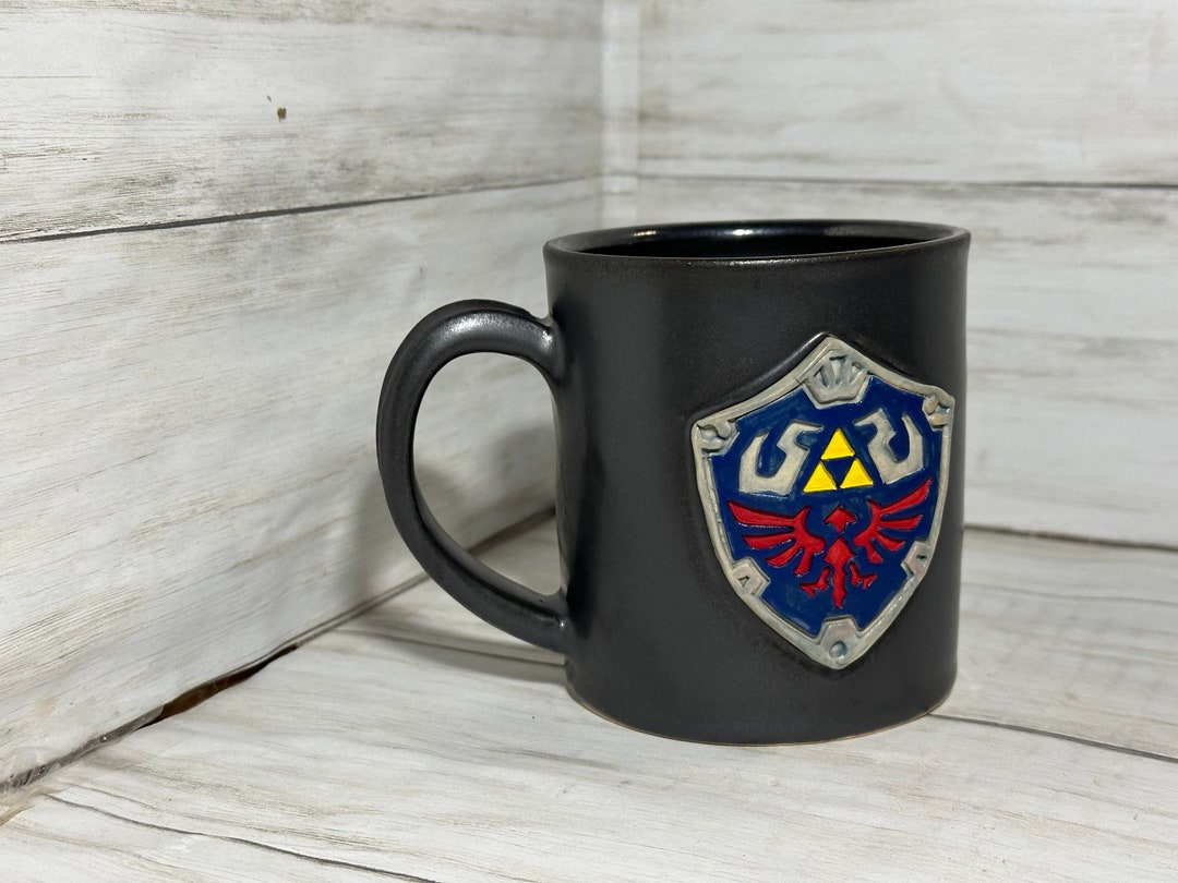 Ceramic Hylian Shield Mug 7 - Etsy