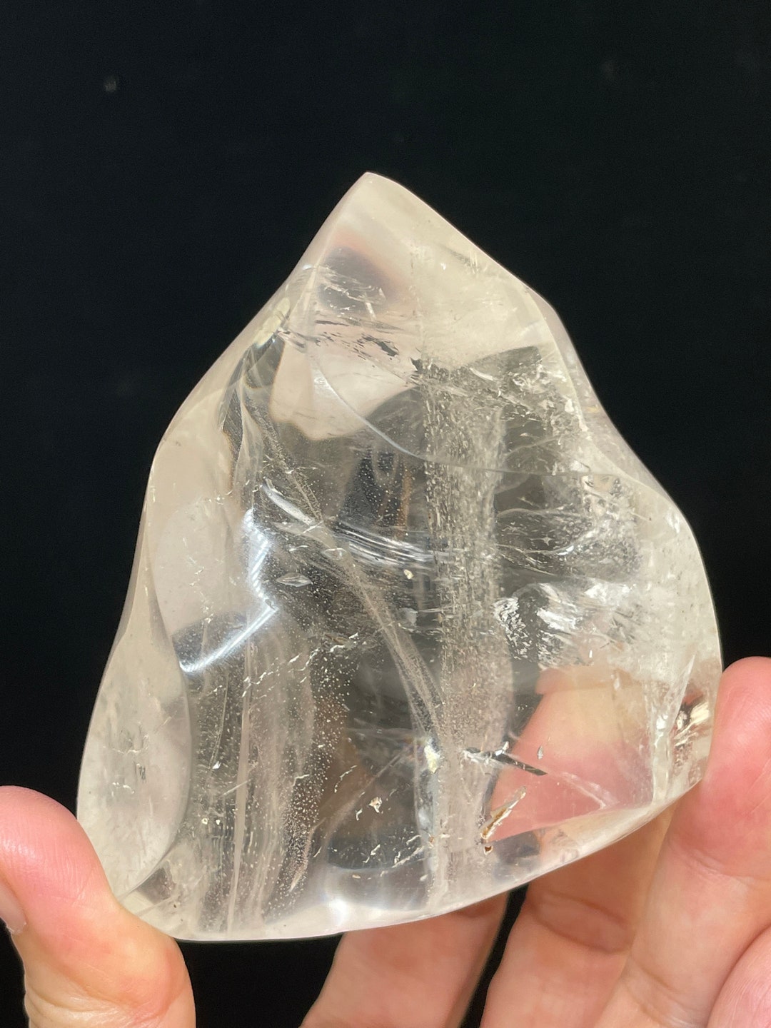 Clear Quartz Flame Tower Master Healer Spiritual Awakening With Crystal ...