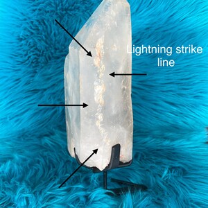 XL Super Rare Lightning Strike Raw Cathedral Quartz From Diamantina ...