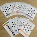 Pack of 10 Wholesale Crystal Grid Cards With Instructions and - Etsy