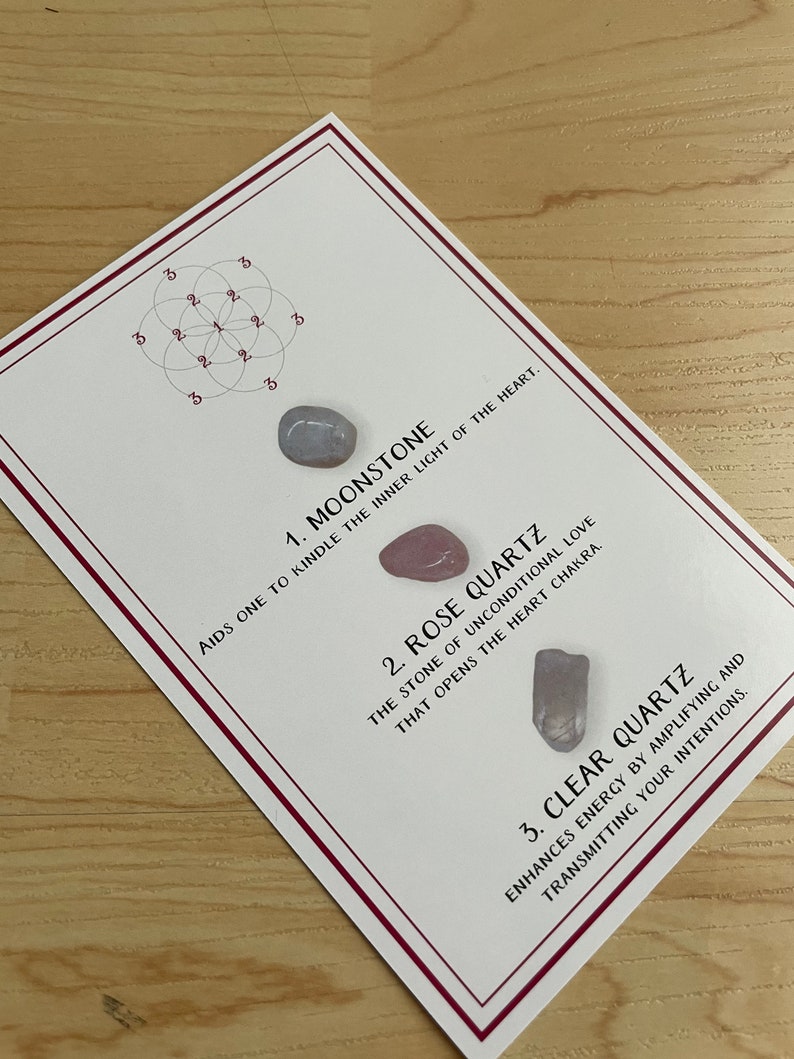 Set of 10 Assorted Crystal Grid Cards * Free Ship - Etsy