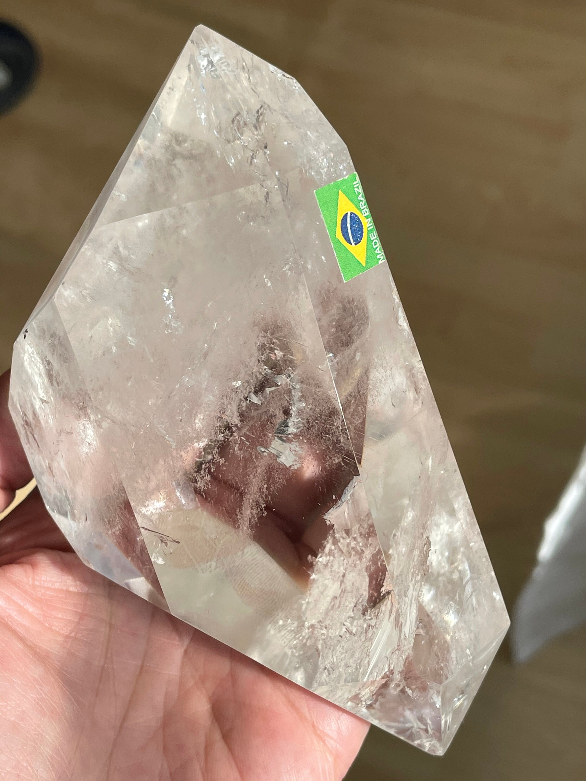 High vibration Clear Quartz DT Brazil Generator Master healer | Etsy