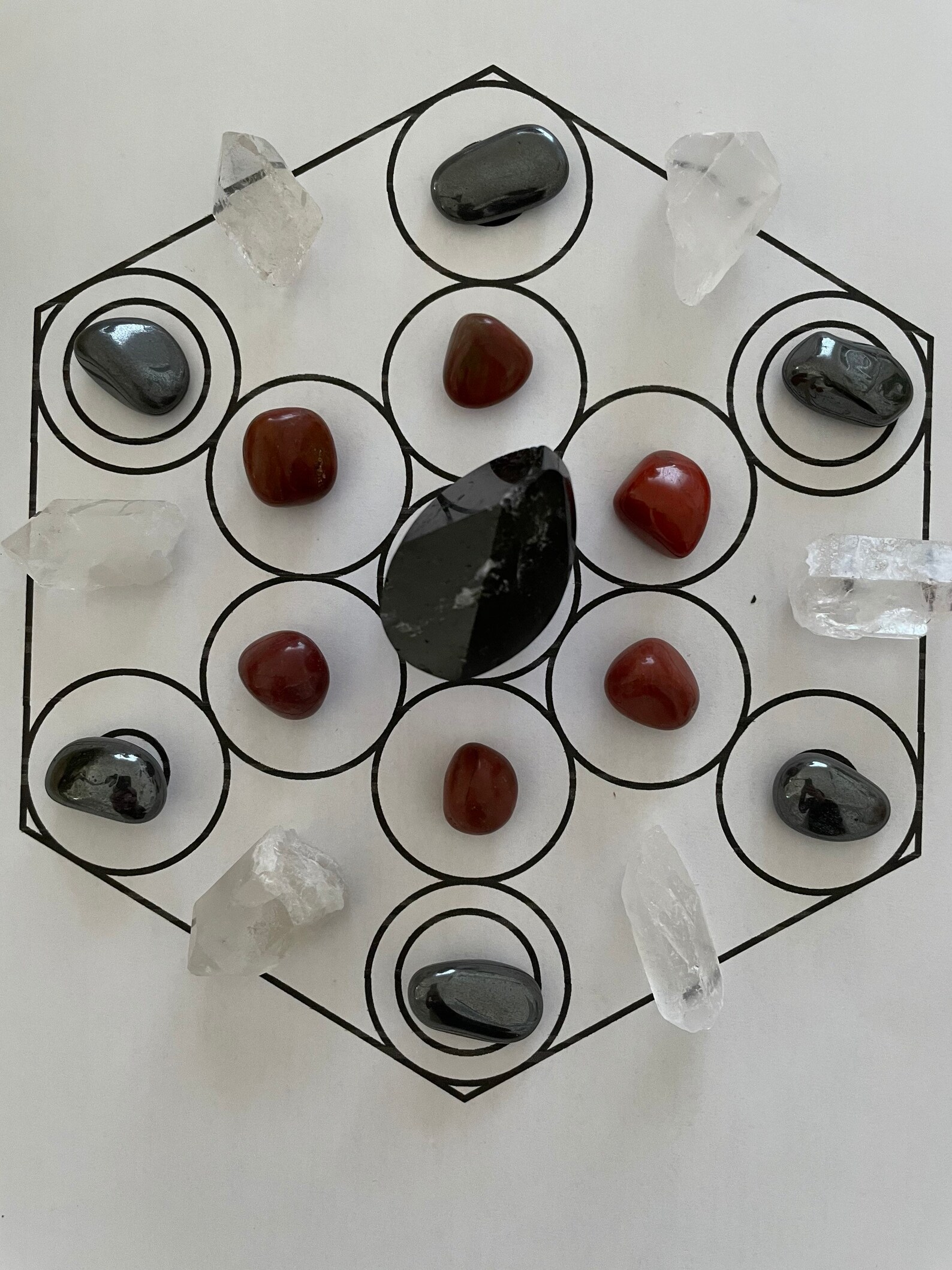 Crystal Grid Template Download 15 Designs Not a Physical - Etsy