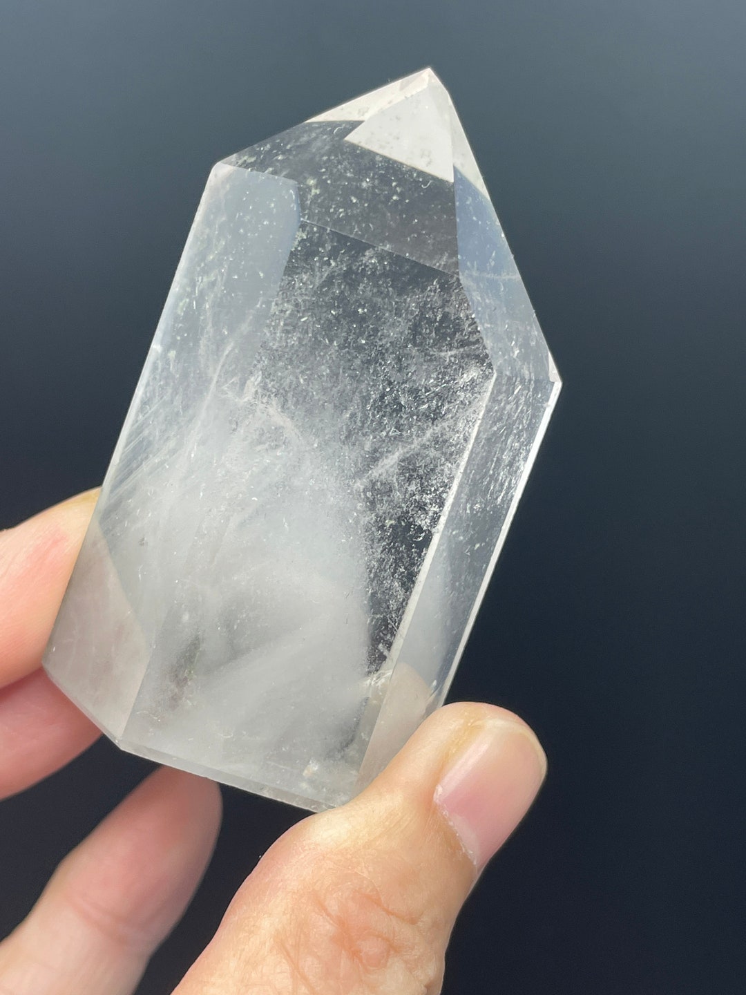 Rare Brazilian Grey Lithium Phantom Quartz Release Negativity With ...