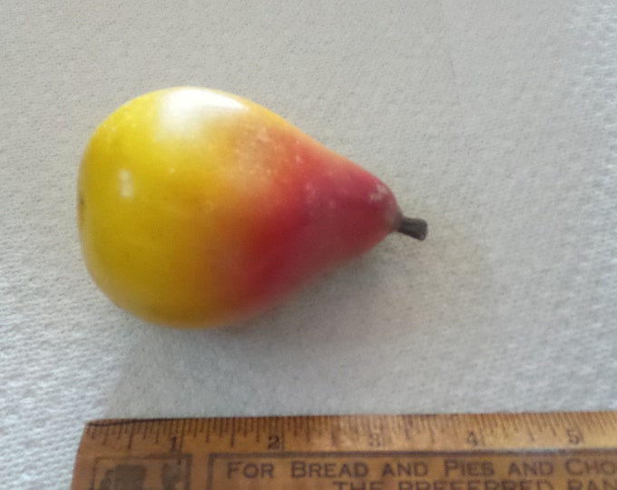 Antique STONE FRUIT PEAR, Primitive, Farmhouse, Country - Etsy