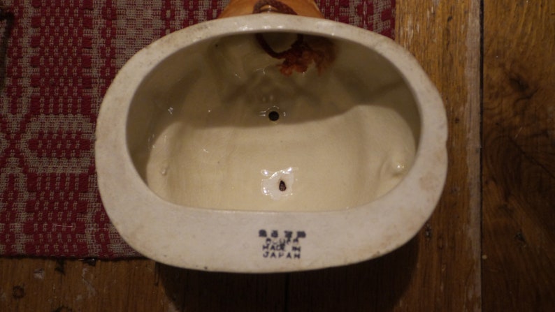 Antique Ceramic Figural STRING HOLDER Southern Belle With - Etsy